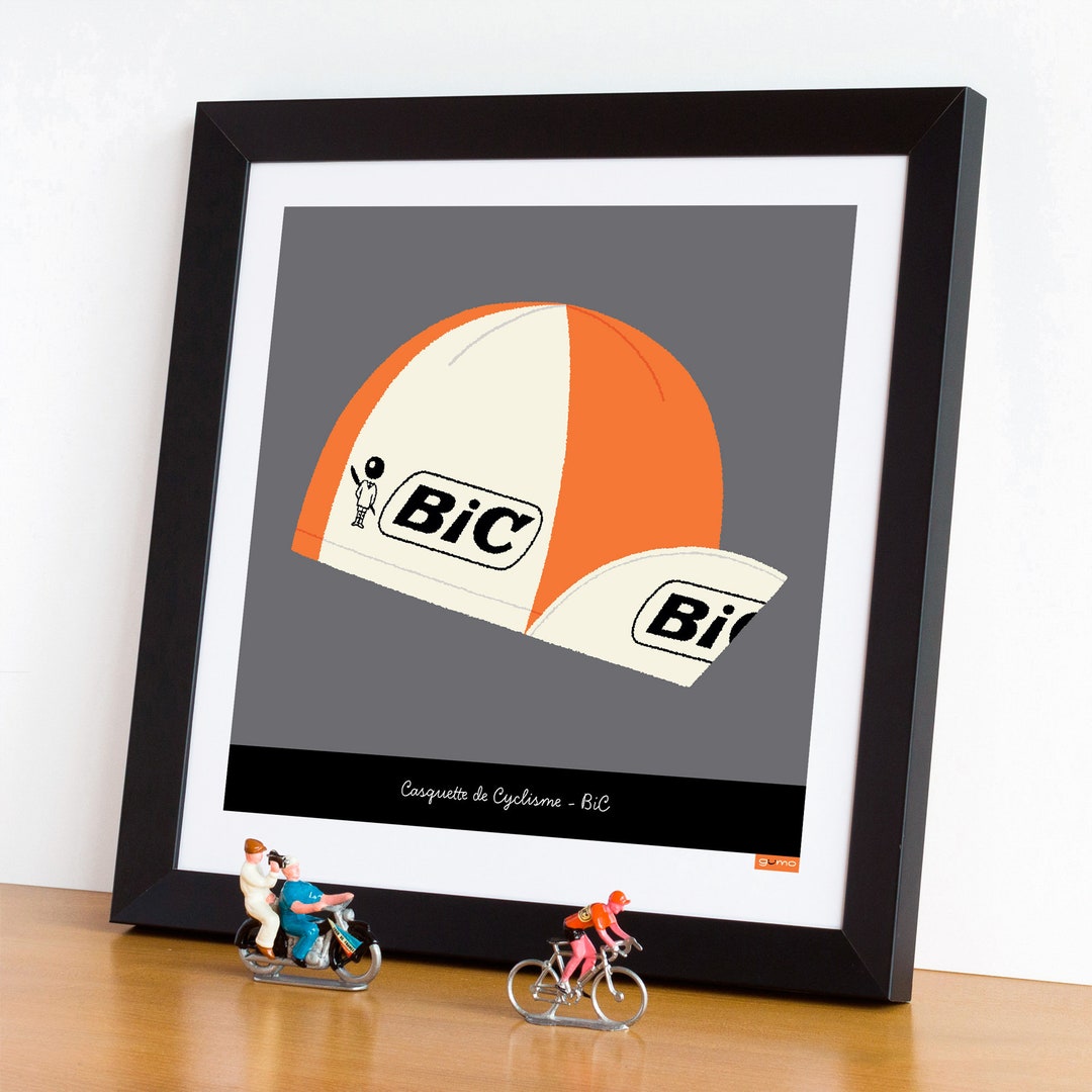 Cycling Wall Art, Cycle Racing Poster, Vintage Cycling Cap, Casquettes ...