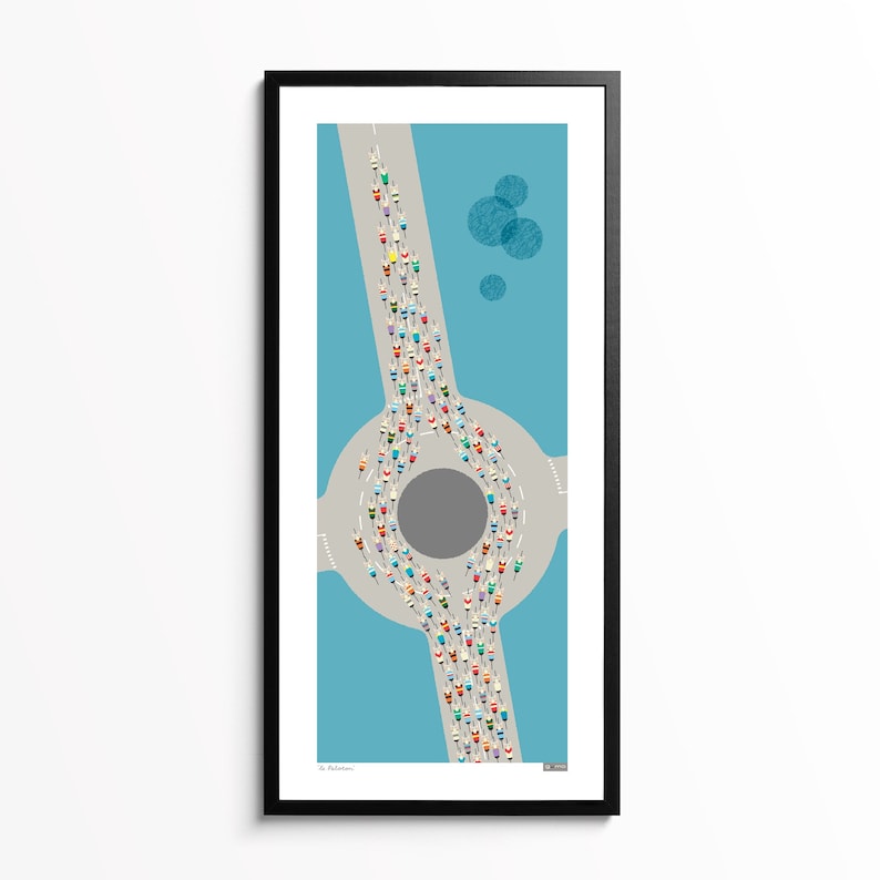 Cycling Art Poster, Cycle Sports Poster, Peloton Print, Road Race ...