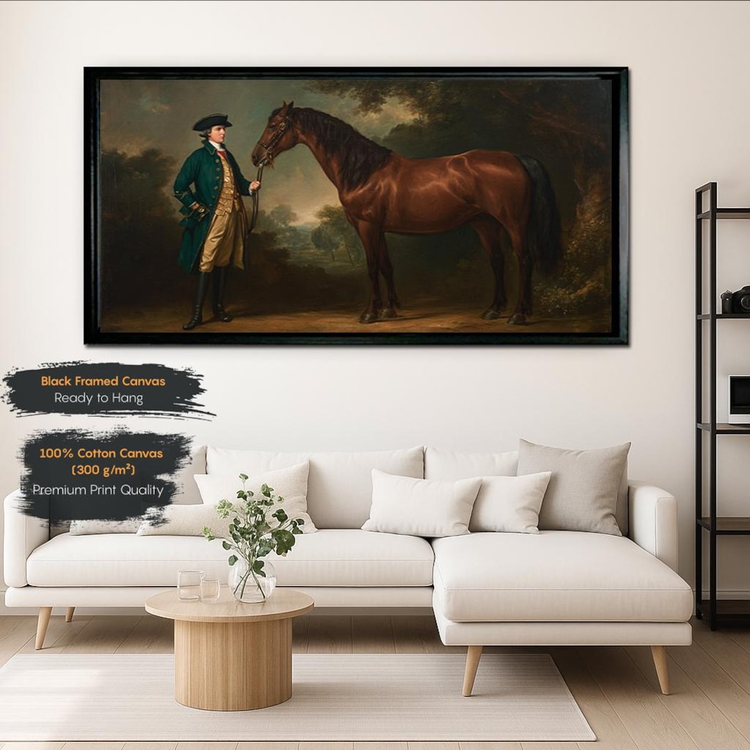 Sopranos Pie-o-my Horse Canvas Print, Vintage Oil Style Pop Culture ...
