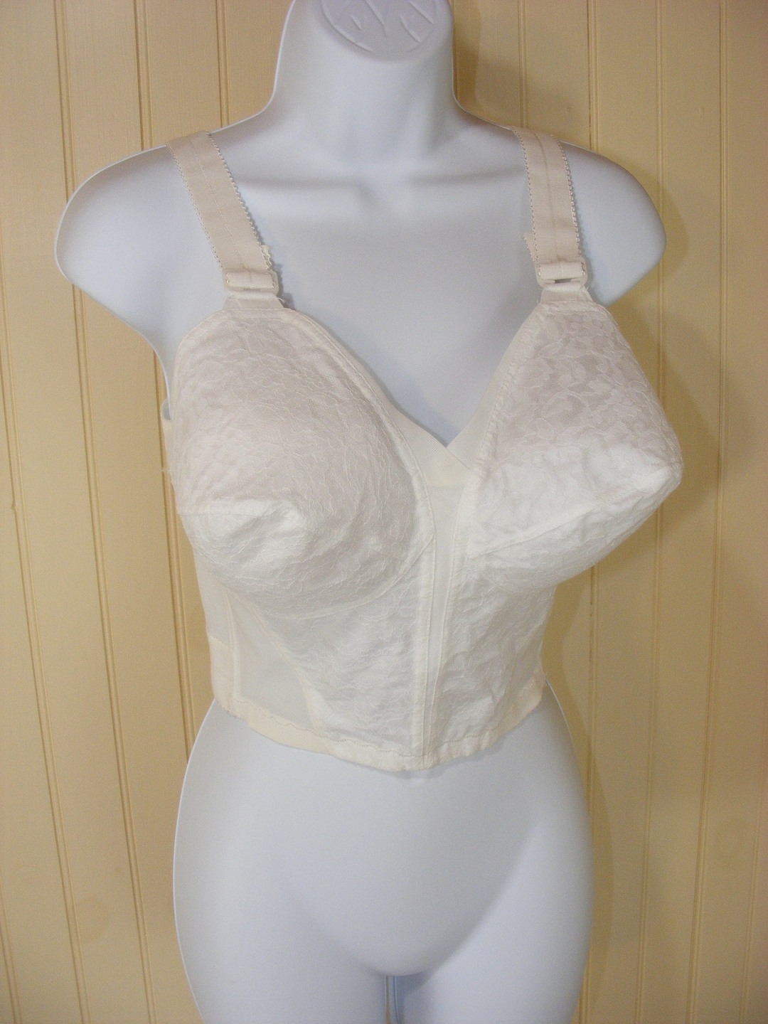 60S Long Line Bra PLAYTEX 44D 269 Living Stretch Bra Deadstock in Box ...