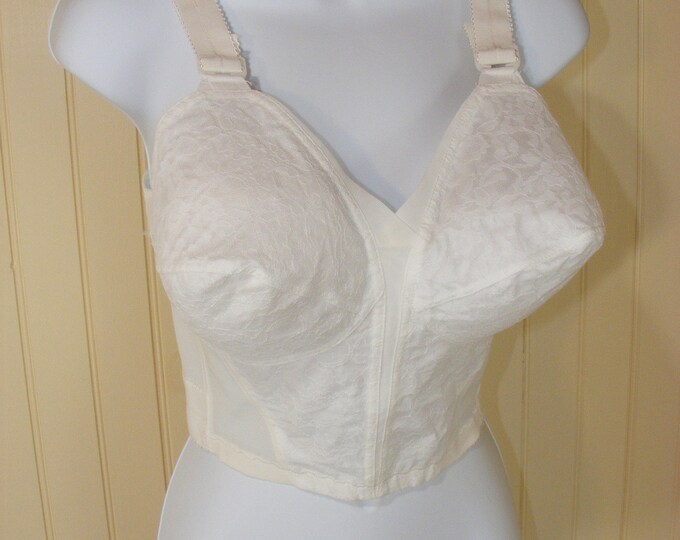 60S Long Line Bra PLAYTEX 44D #269 Living Stretch Bra Deadstock in Box ...