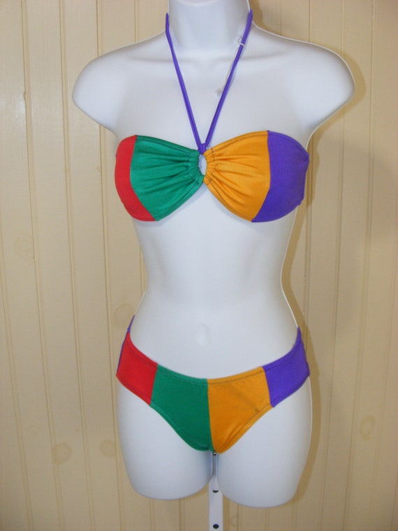 80s Swimsuit Bikini Deadstock Gem