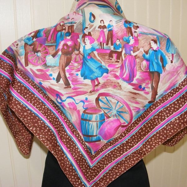 1950s Head Scarf - Etsy