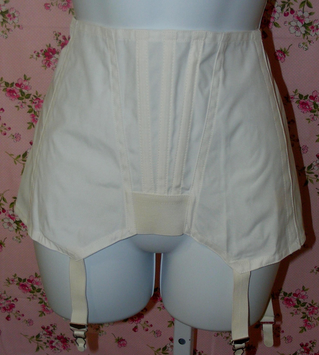 60s Girdle Corset Deadstock Garter Belt Shapewear Vintage 36 - Etsy
