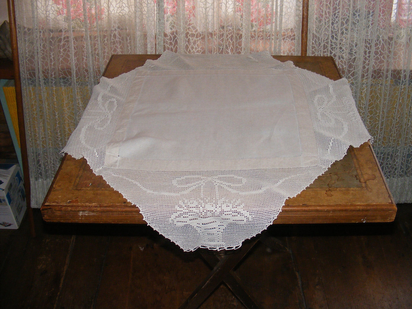 Victorian Table Cloth Table Scarf Parlour Tablecloth Linen - Etsy