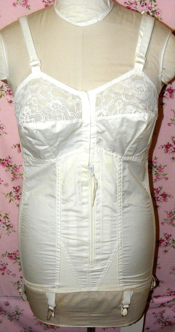 1980 Full Body Corset 36D Deadstock Sample #2653 Cort… - Gem