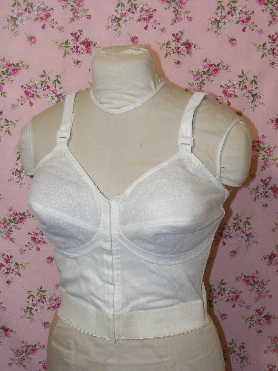 70s Long Line Bra 40C #2128 Montgomery Ward Deadstock Front Closure - Etsy