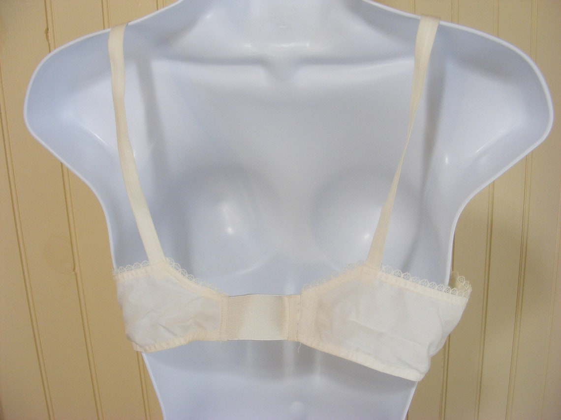 70s Bra 36B 446 Half Lace Fiberfill Cups Poly /cotton Vintage - Etsy