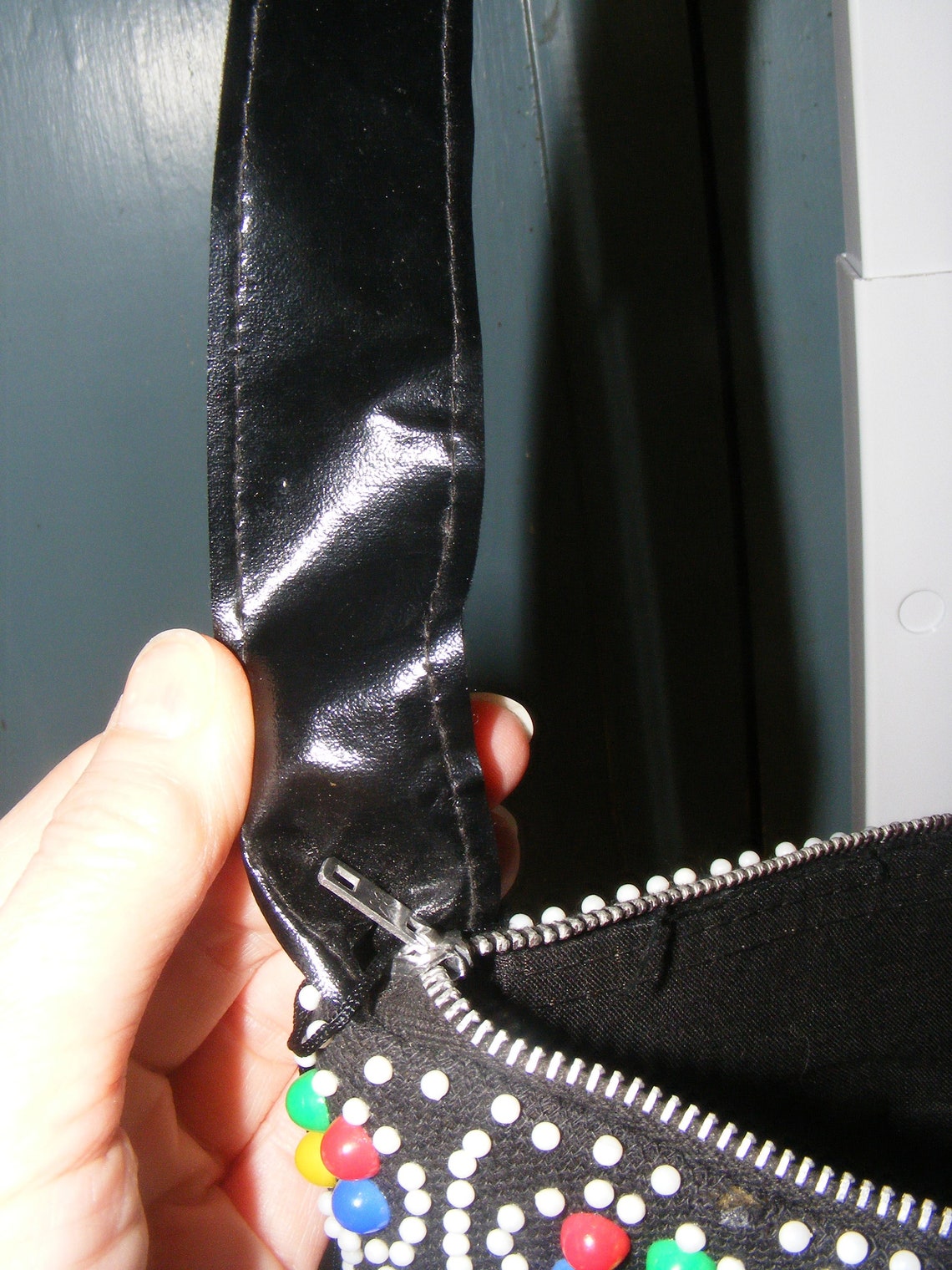 1960s Hippie Mod Hobo Bag Plastic Beaded Purse Handbag - Etsy