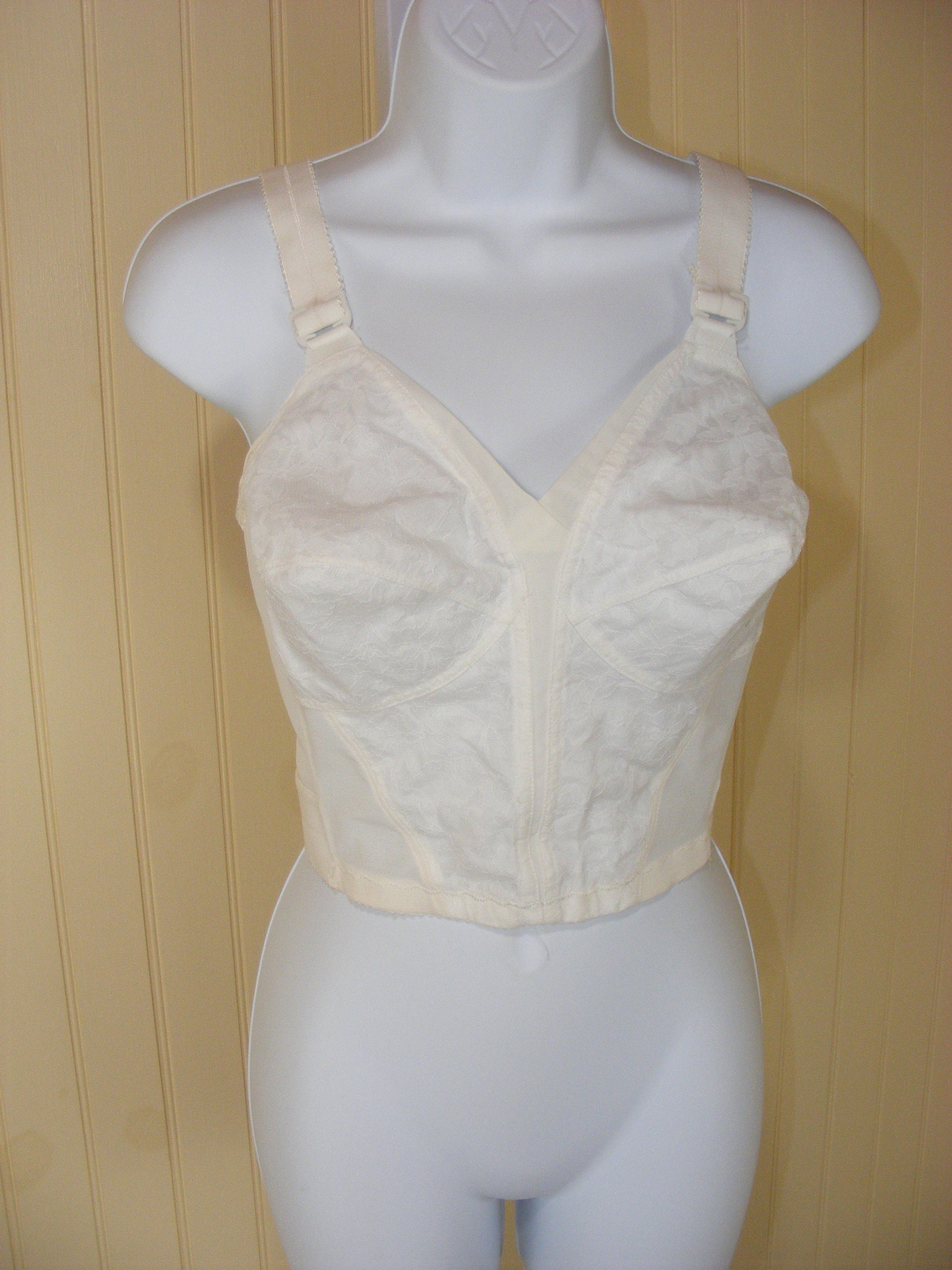 1960s Playtex Longline Bra, 36C - Deadstock Lacey Cup Bra - Etsy Australia