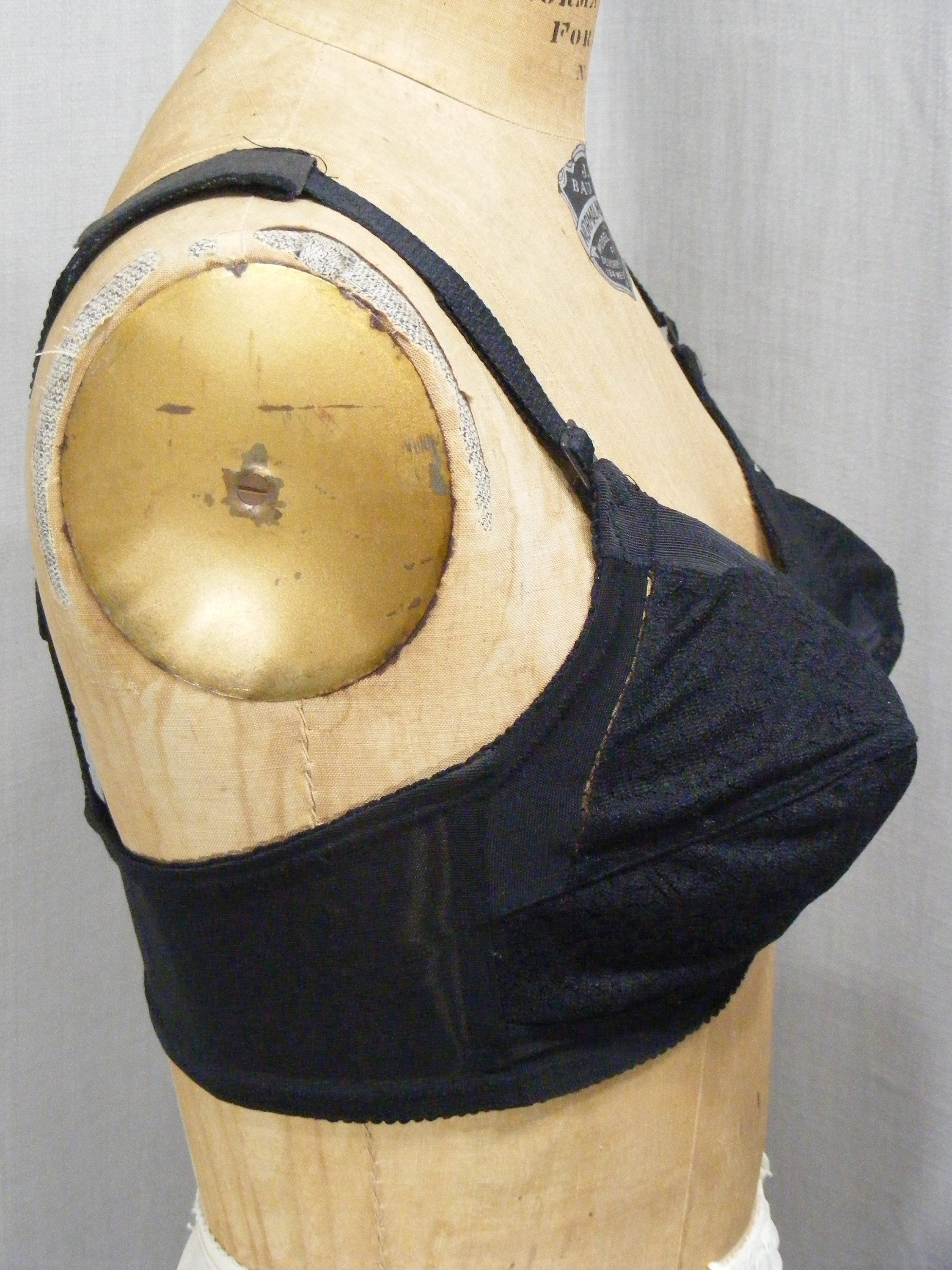 70s Vintage Bra 38B FLEXEES Black Nylon Lace Sheer - Etsy