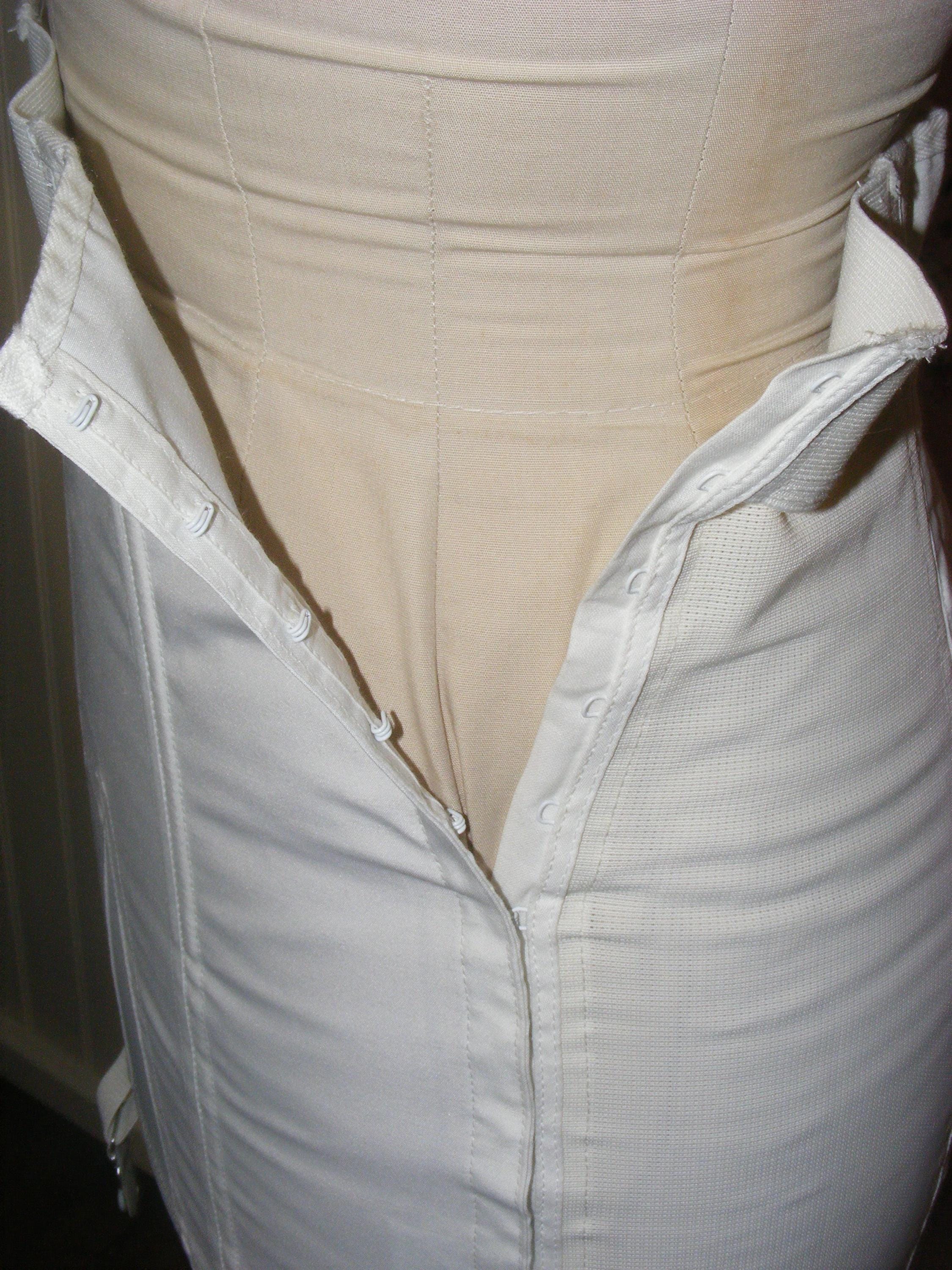 80s Corset Girdle Sz 30: Vintage Lumbar Support With Garters - Etsy UK