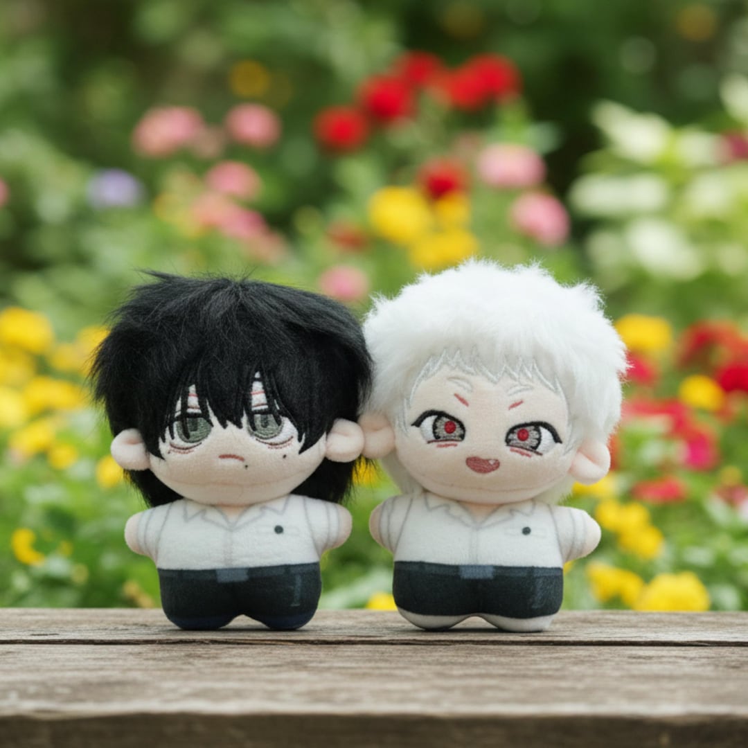 The Summer Hikaru Died Plush Doll | Hikaru & Yoshiki 10cm Chibi Plush ...