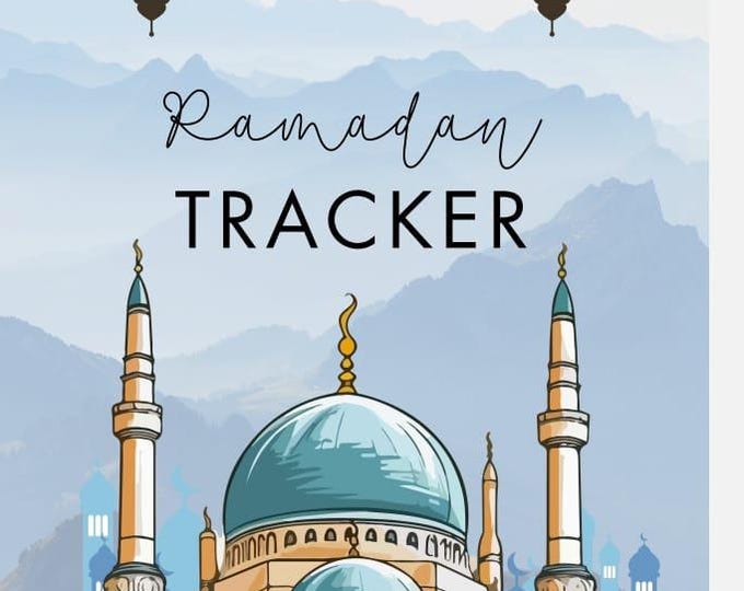 Ramadan Tracker for Family, 2026 | Ibadah Tracker | Duty Roster | 30 ...