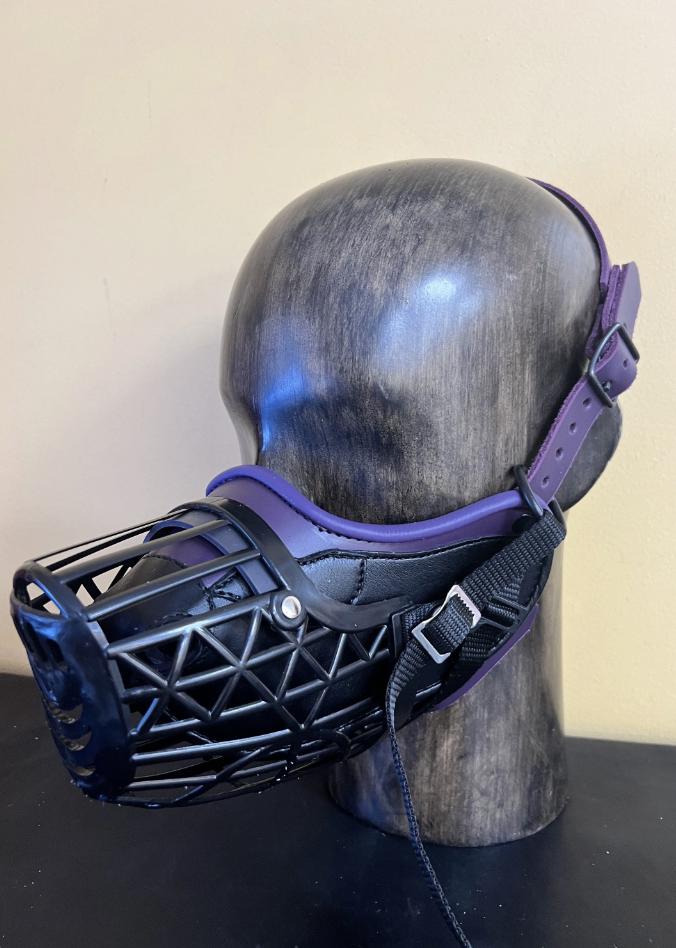 No Bite Cage for Human Pup Mask - Etsy