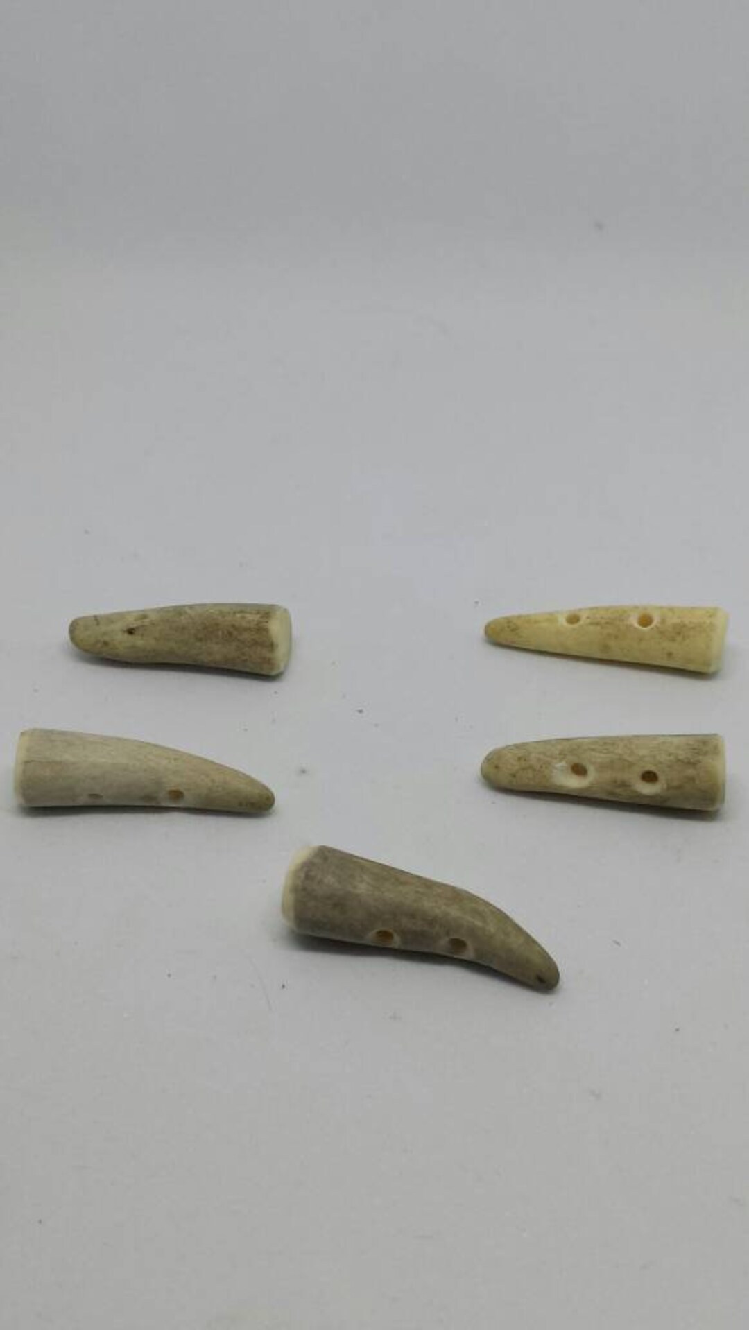 Deer Antler Tip Buttons for Crafting, Knitting, Sewing - Etsy