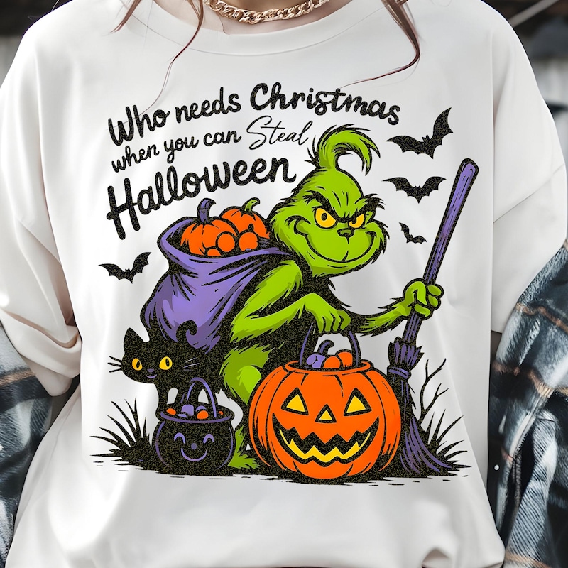 Grinch Who Stole Halloween - Etsy