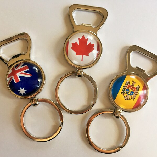 Flag Keychain - Etsy