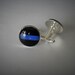Thin Blue Line CUFFLINKS / Police Cuff Links / Personalized Gift for ...