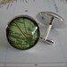 HOUSTON TEXAS Map Silver Cuff Links / Houston Map Cufflinks / Groomsmen ...