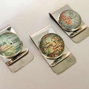 Custom MAP MONEY CLIP / Any City / Unique Gift for Him / Under 20 ...