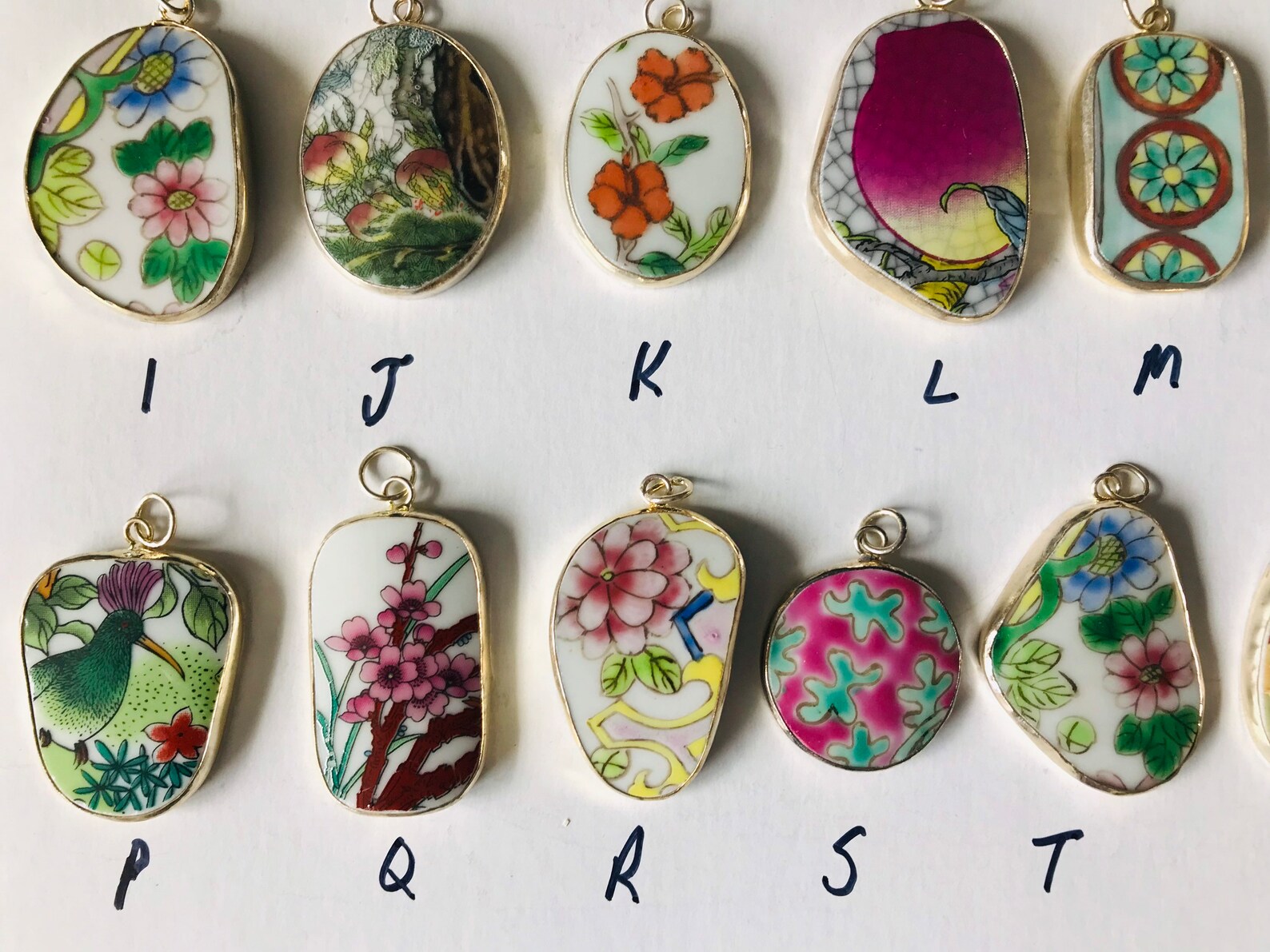 Ming Dynasty Antique POTTERY SHARD Pendant Necklace / One of a - Etsy