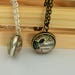 Dual Sided Custom MAP Necklace / Map Pendant / You Pick the Locations ...
