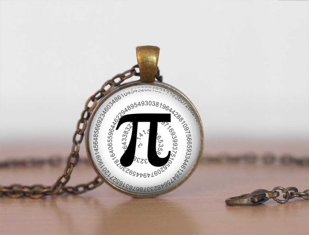 Pi Symbol Pendant Necklace / Pi Sign / Gift for Her / Nerd Gift ...