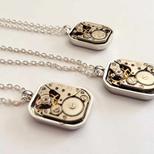 Watch Necklace - Etsy