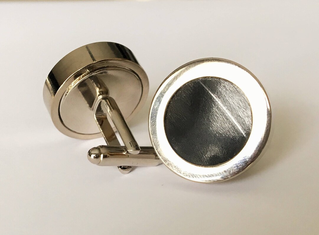 VINYL RECORD Cufflinks / Recycled Cuff Links / Genuine Vinyl Record ...