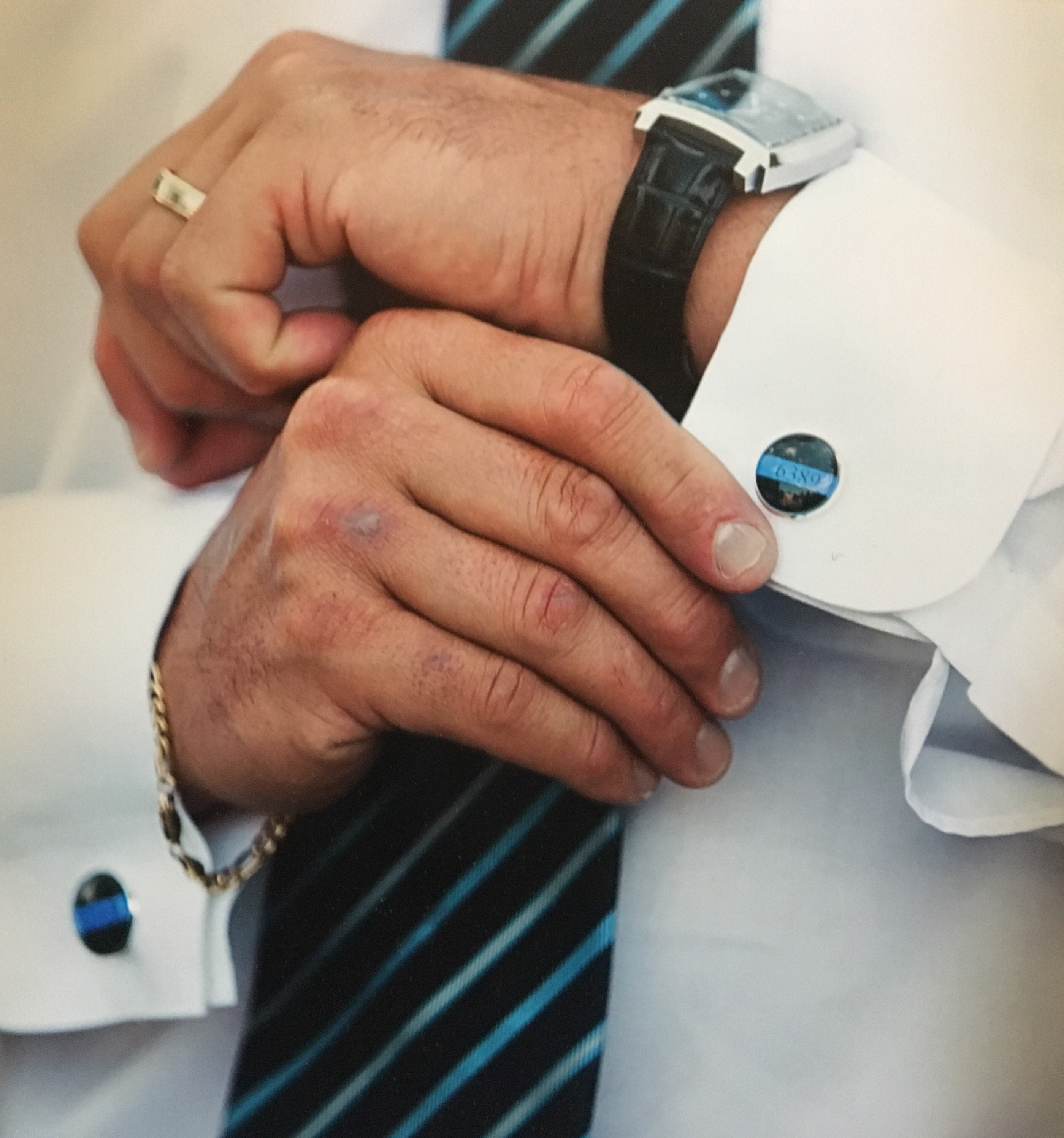 Thin Blue Line CUFFLINKS / Police Cuff Links / Personalized - Etsy Canada