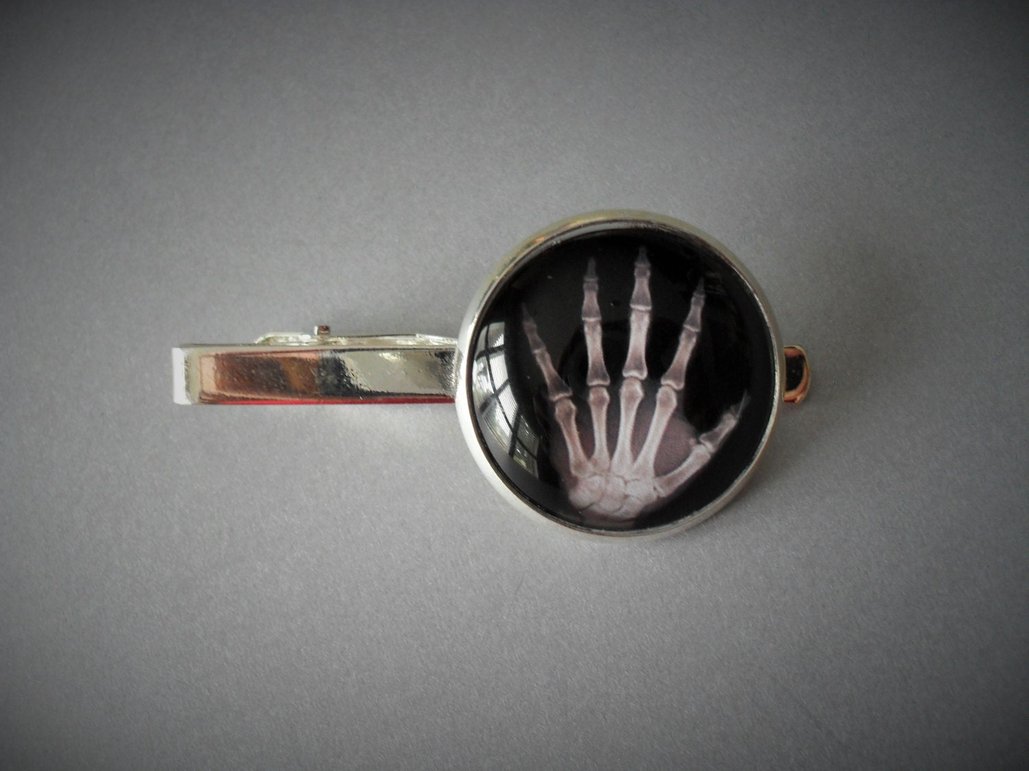 Hand or Skull X-RAY TIE Bar / Gift for Radiologist / Gift for - Etsy