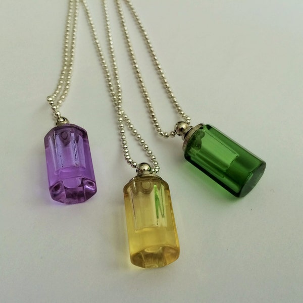 Fillable Glass Vial Pendants - Etsy