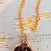 REAL WORKING COMPASS Necklace / Gift for Traveler Hiker / Wanderlust ...