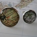 Custom Map Cufflinks / Personalized Map Cuff Links / Groomsmen Gift ...