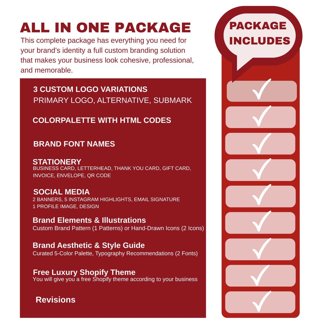 Custom Brand Identity Package | Logo Design, Social Media Kit & Style ...