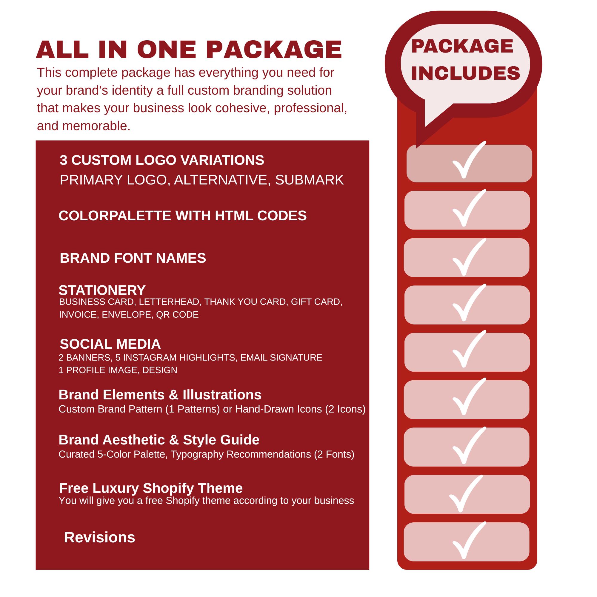Custom Brand Identity Package | Logo Design, Social Media Kit & Style ...