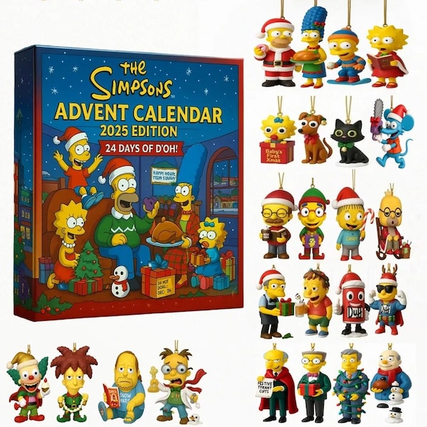 Simpsons Advent Calendar - Etsy