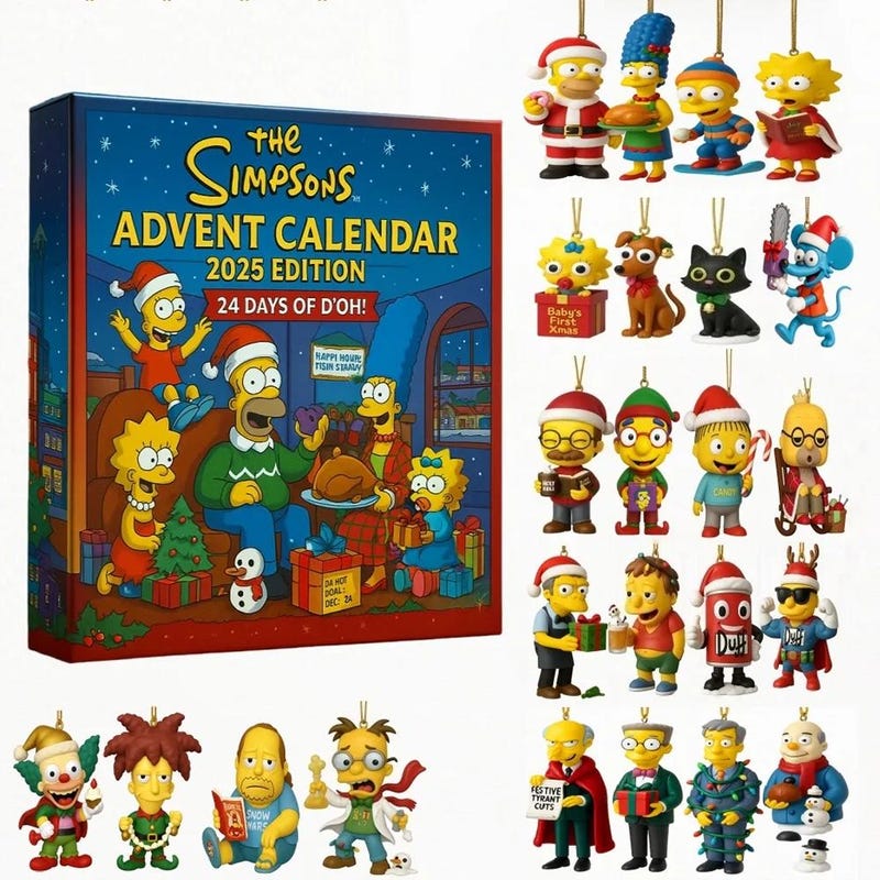 Simpsons Advent Calendar - Etsy
