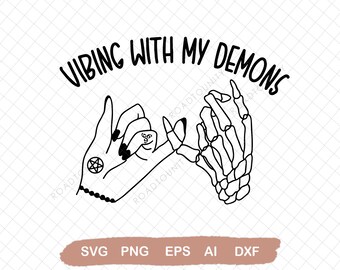 Skeleton Hand Pinky Promise Svg - Etsy