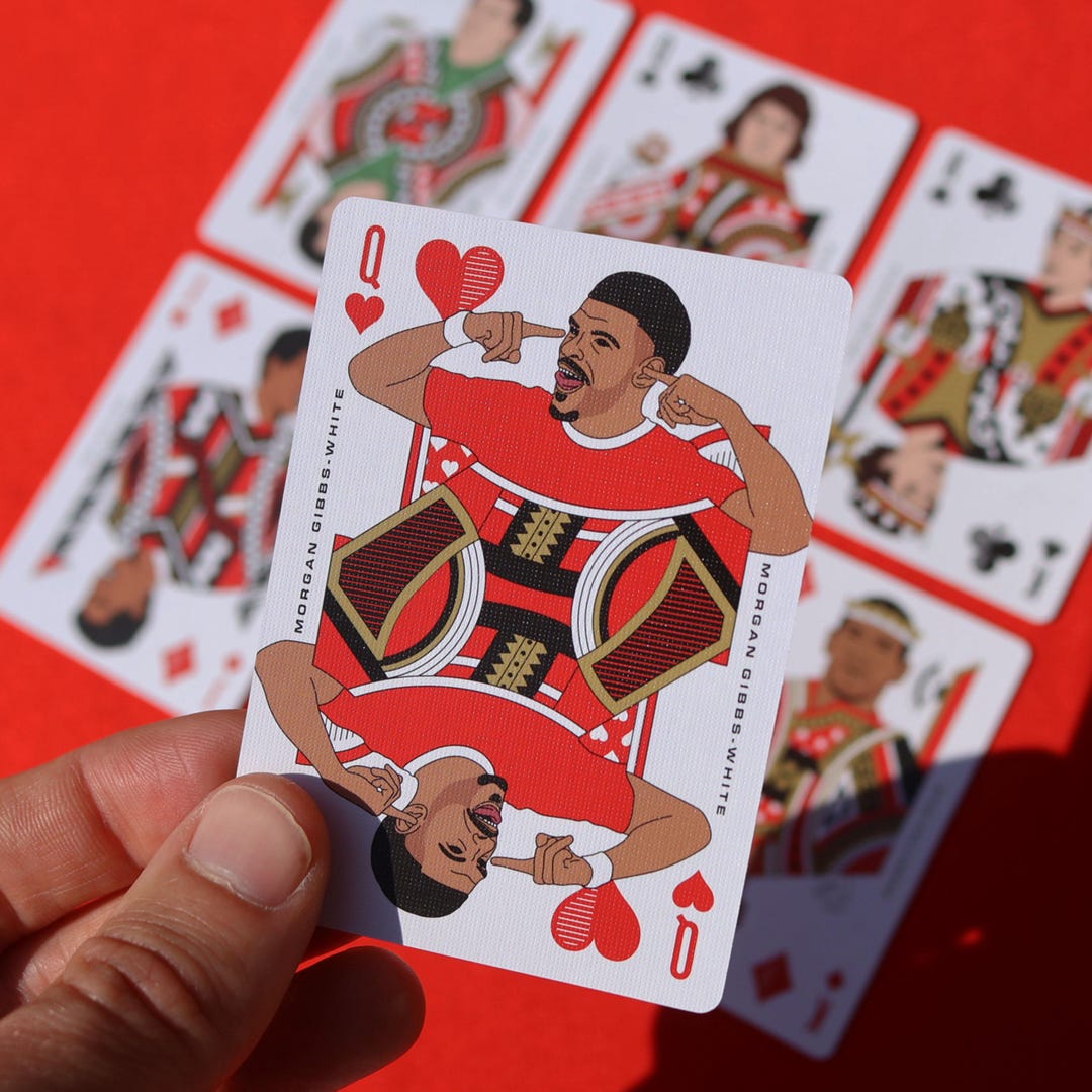 Nottingham Forest Playing Cards - Unique Forest Fan Gift - Etsy
