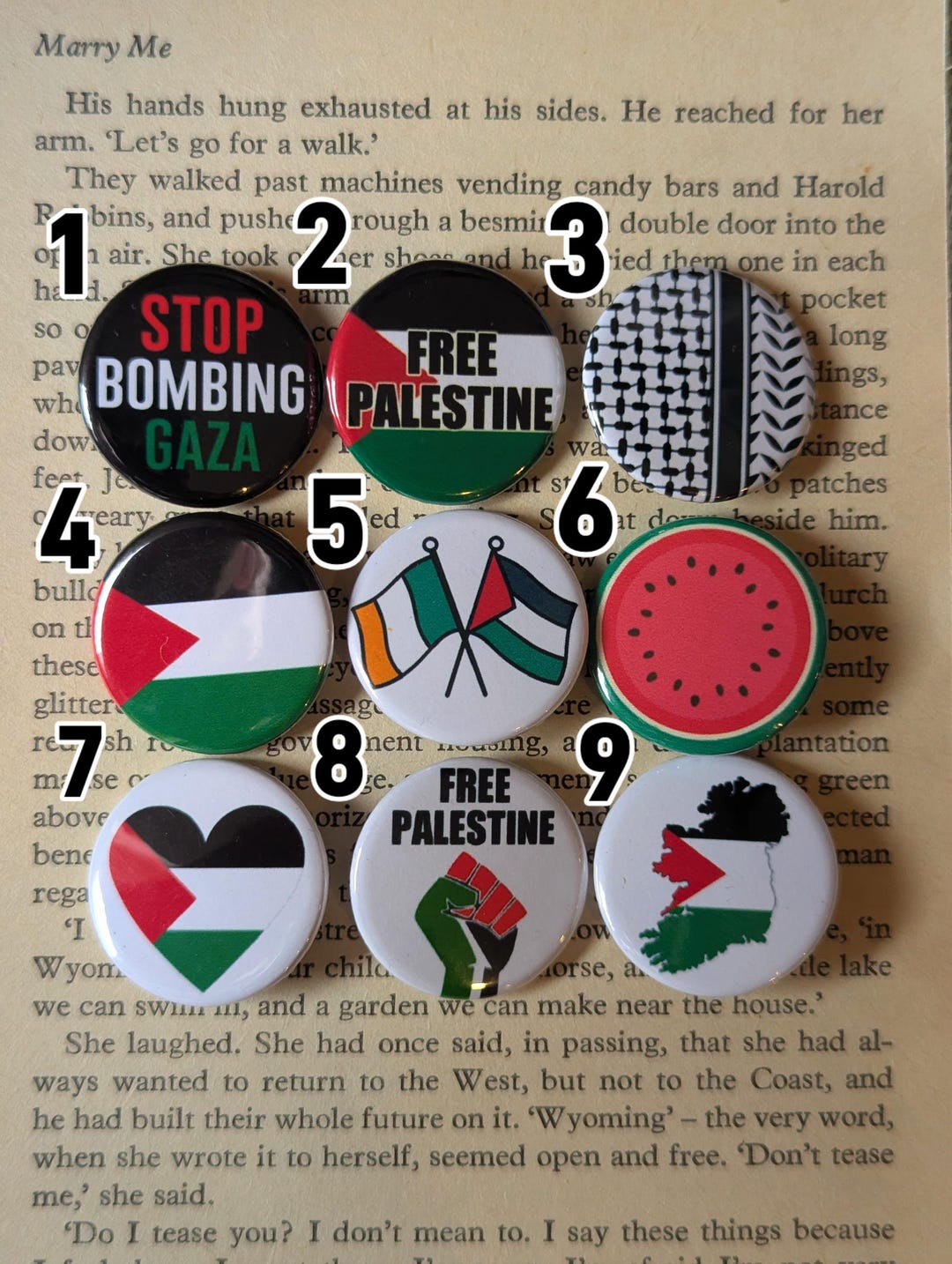 Free Palestine 1 Inch Pin Badges Buttons Pinbacks. Gaza Protest - Etsy