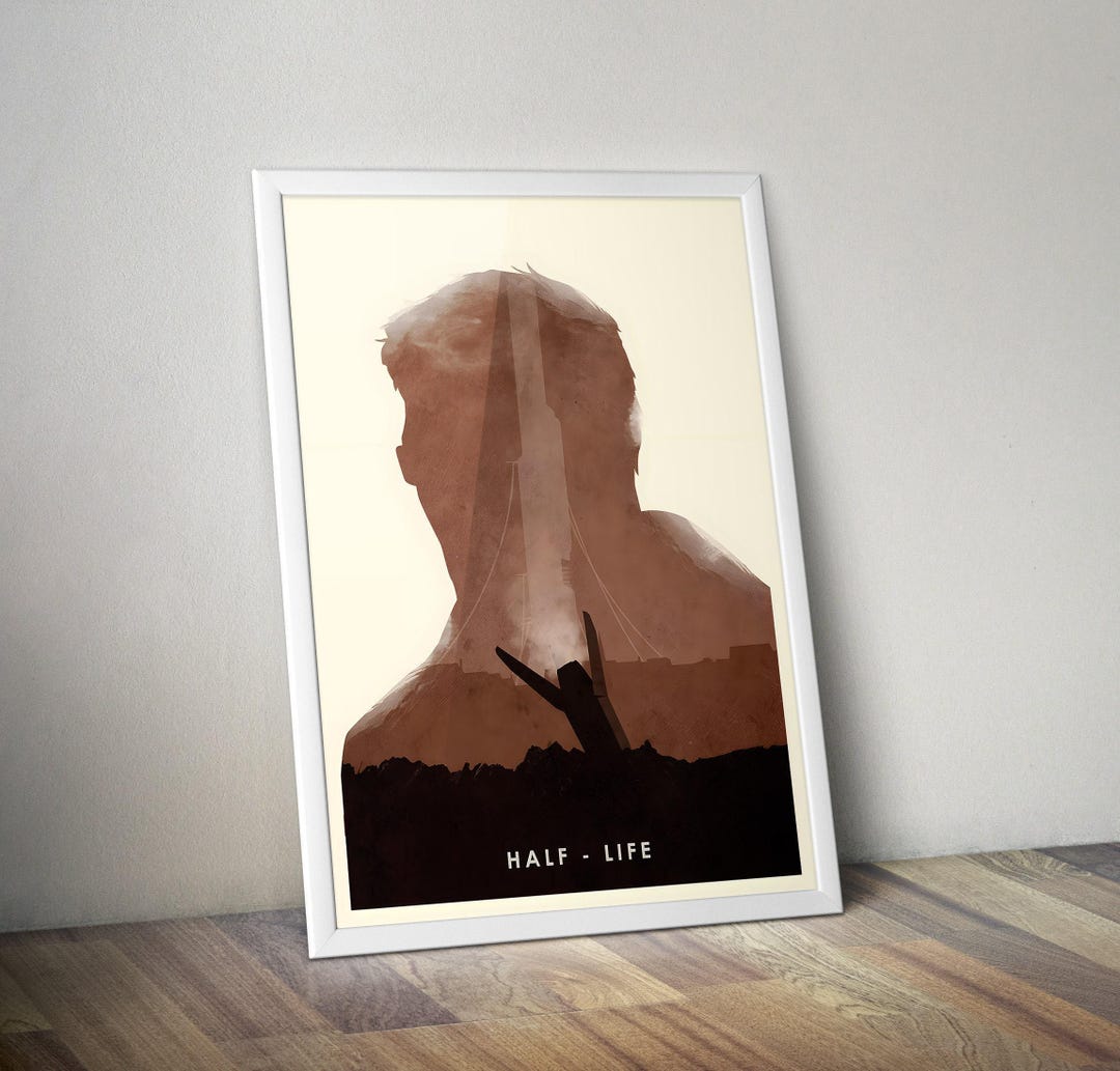 Half-life Poster | Gaming Poster | Half Life Prints | Video Game ...