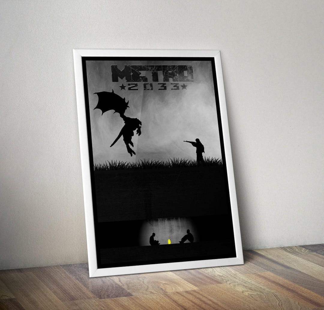 Metro 2033 Poster | Gaming Poster | Metro 2033 Prints | Video Game ...