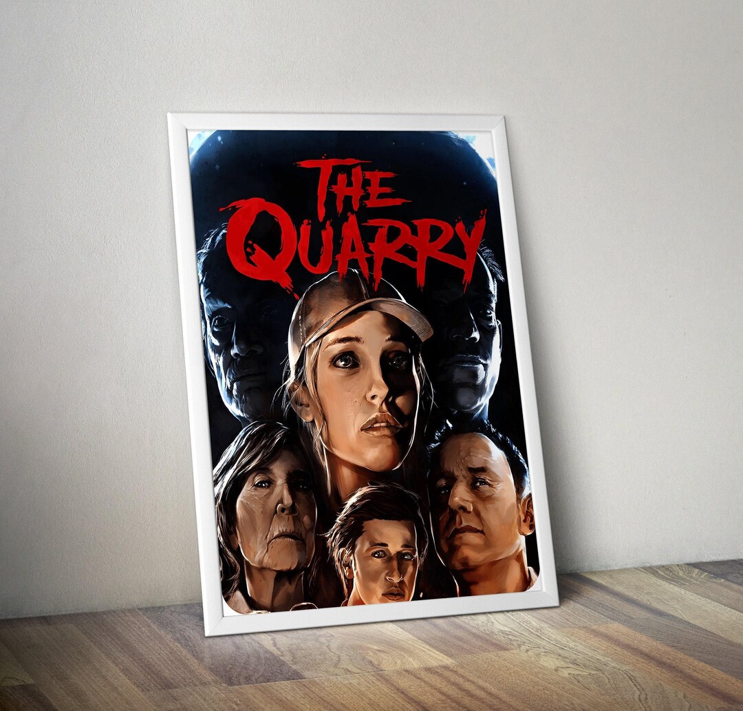 The Quarry Poster | Gaming Poster | the Quarry Prints | Video Game ...
