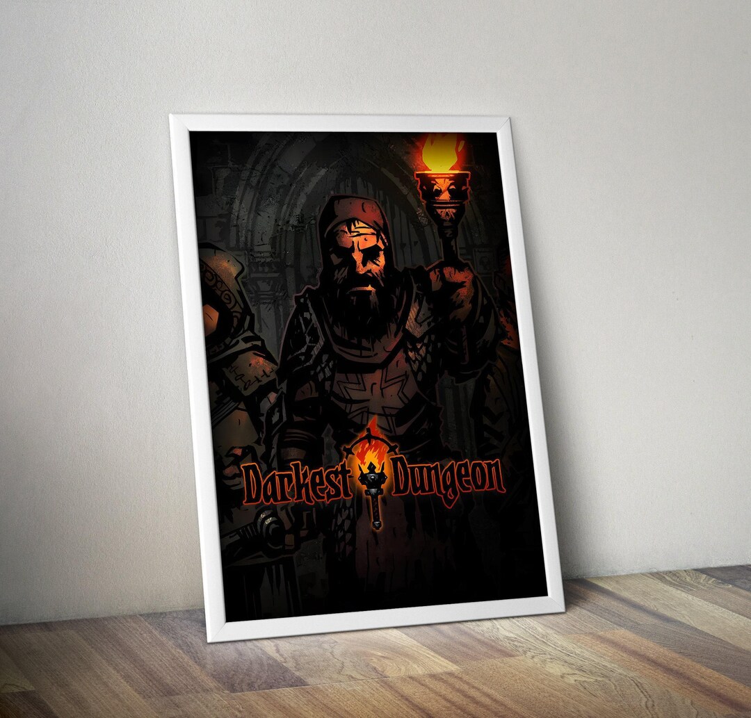 Darkest Dungeon Poster | Darkest Dungeon Prints | Roguelike Game Poster ...
