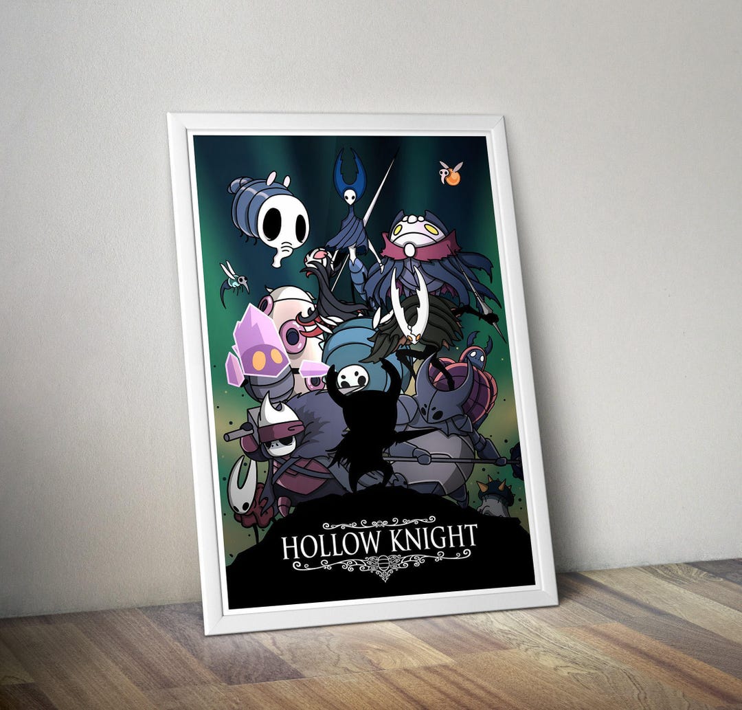 Hollow Knight Poster | Hollow Knight Prints | Gaming Posters | Video ...