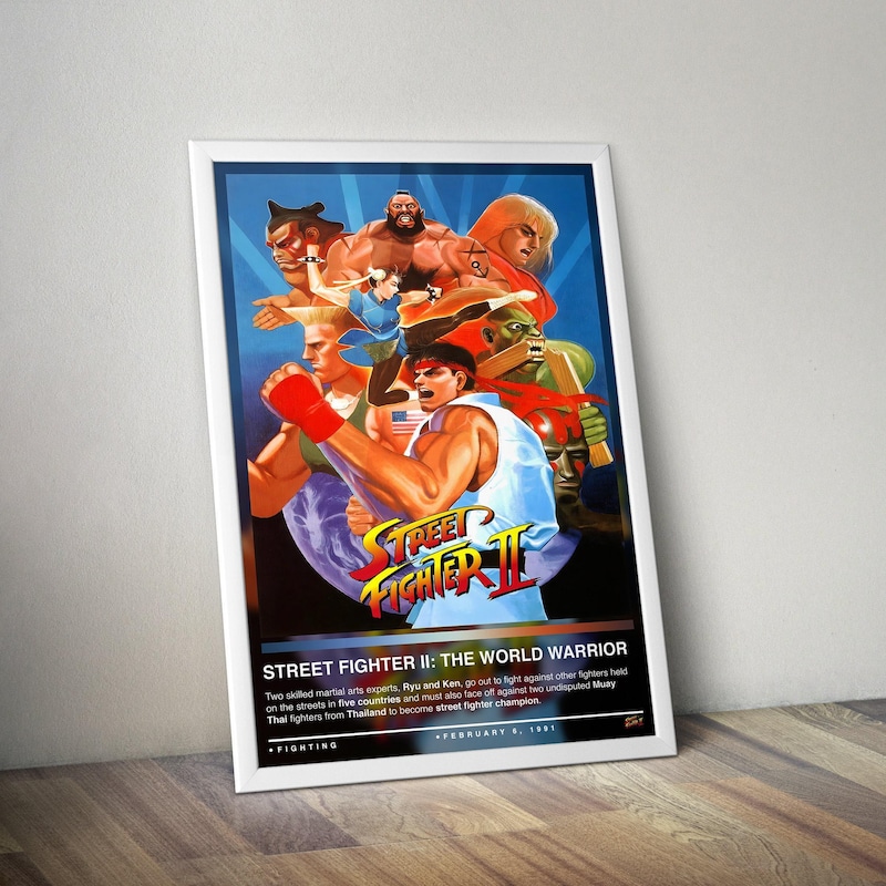 Street Fighter Poster - Etsy