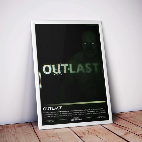 Outlast Comics - Etsy