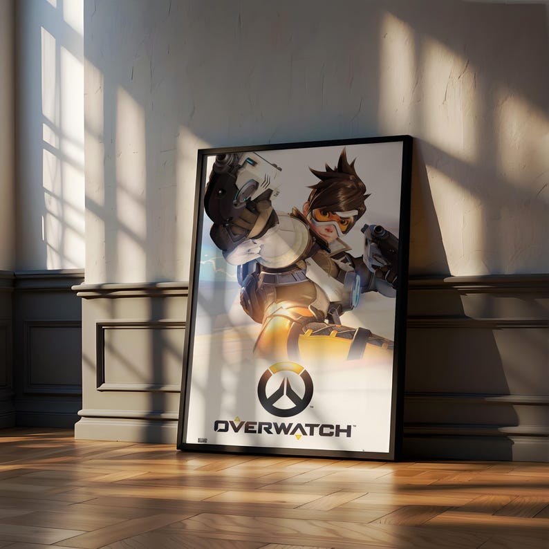 Overwatch Poster | Hero Shooter Wall Art | High Quality Matte Print ...